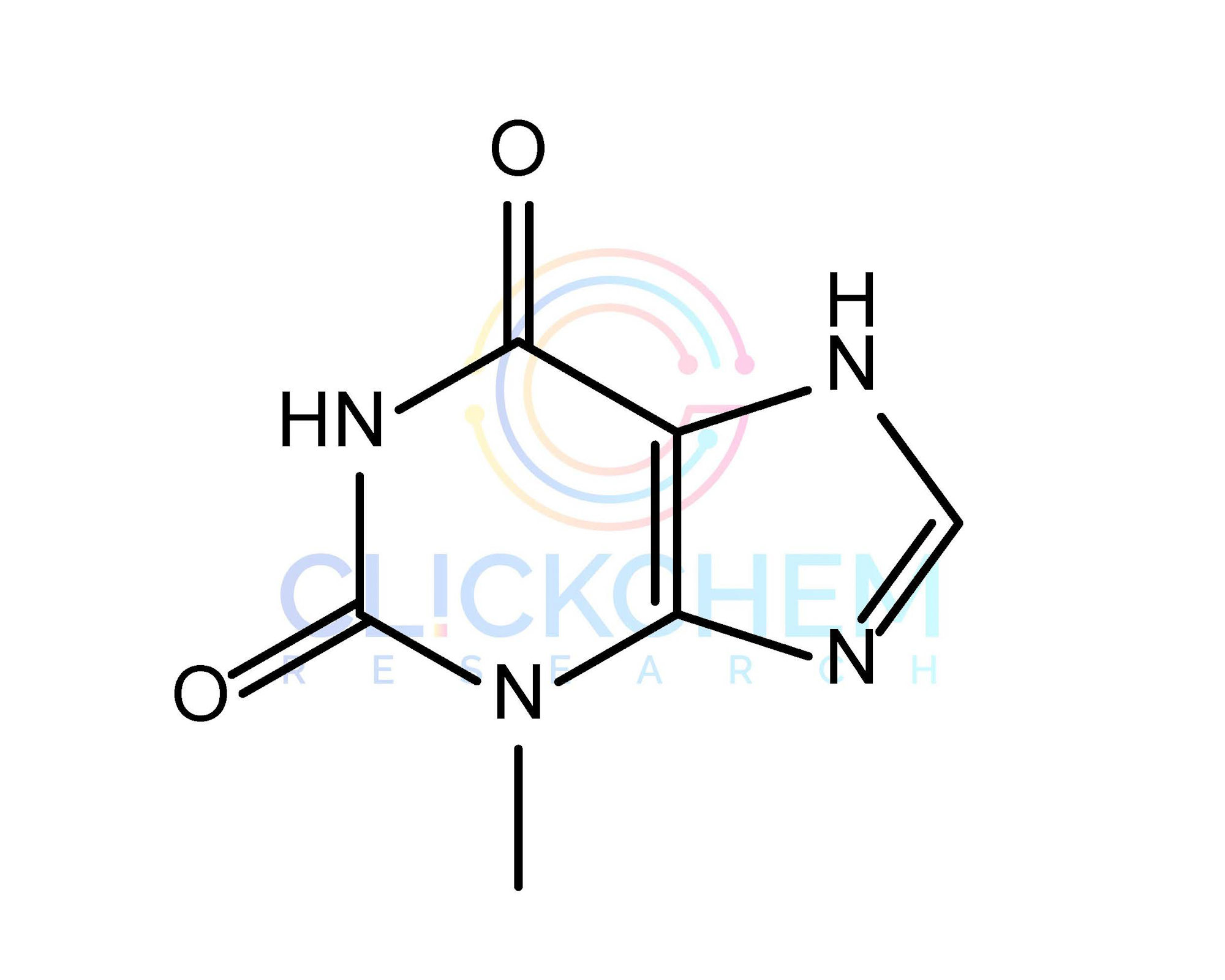 Pentoxifylline EP Impurity B API | CAS 1076-22-8 : Clickchem Research LLP